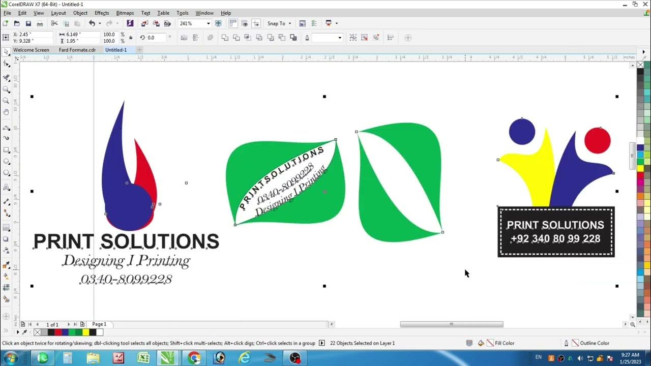 How to Design in Corel Draw I Learn Corel Draw I Graphic Designing I Corel Tips & Tricks - YouTube