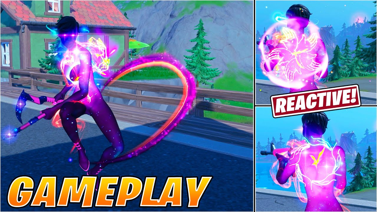 *NEW* Galaxy Grappler Skin (REACTIVE Back Bling) Item Shop & Gameplay ...