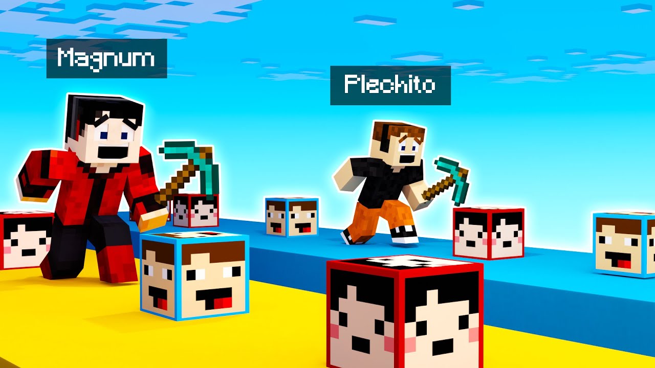 LUCKY BLOCKS DE MAGNUM Y PLECH! 🤣😱| Minecraft - YouTube