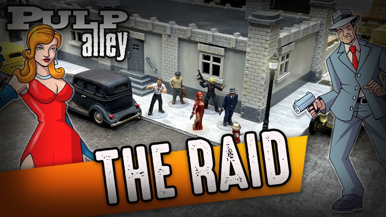 Pulp Alley - Tabletop Game: Playthrough - YouTube