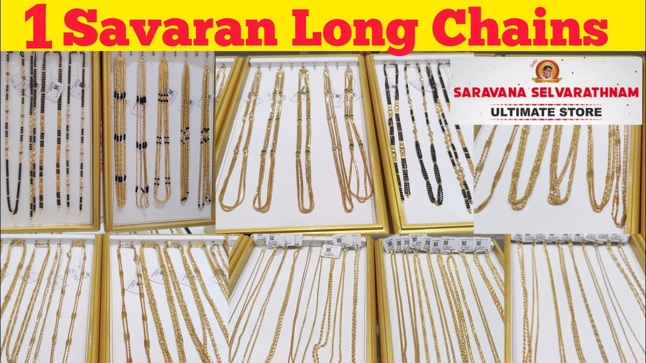 Light Weight Long Chains, Rettavadam Chains from 8 Grams Saravana ...