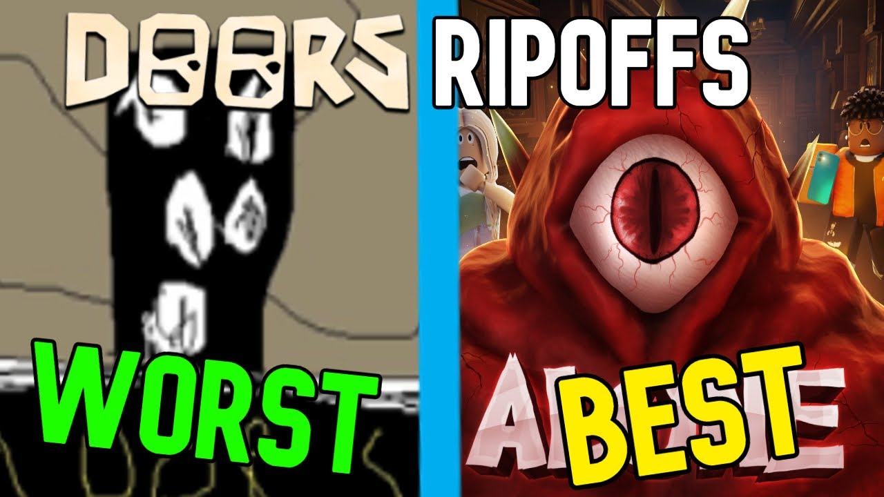 ROBLOX Doors Ripoffs WORST To BEST - YouTube