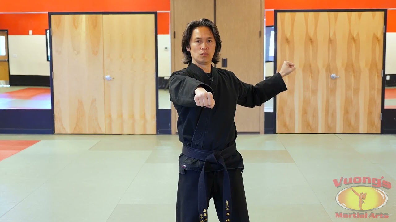 Vuong's Martial Arts Middle Inside Block - YouTube