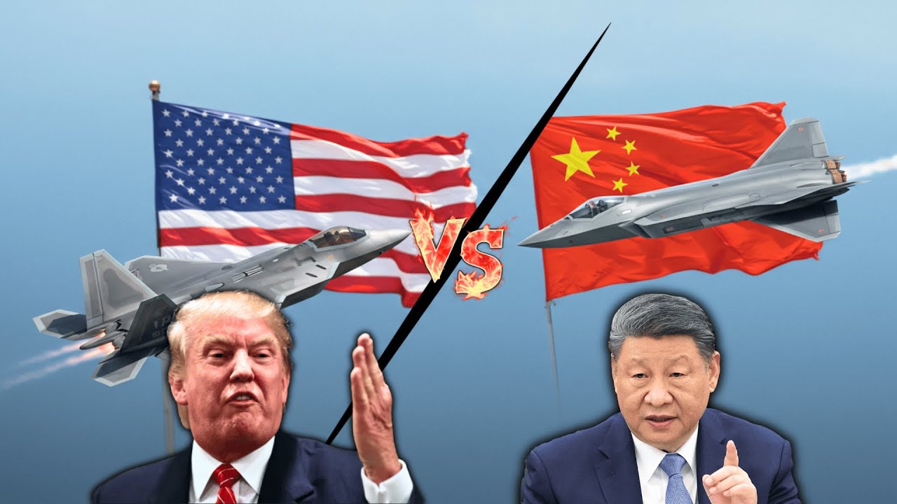 US vs China | F-22 Raptor vs J-20 Mighty Dragon: Stealth Fighter ...