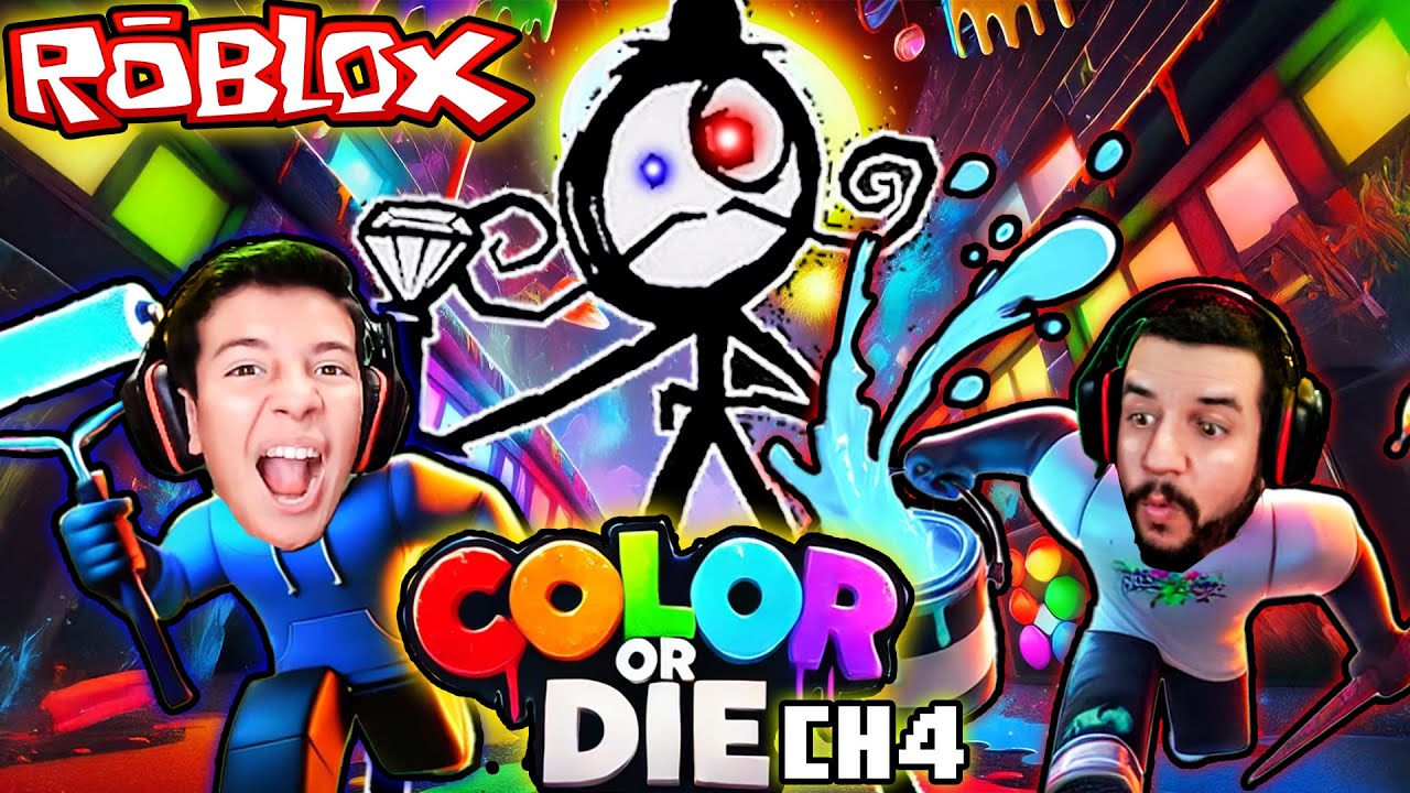 COLOR OR DIE chapter 4 SURVIVING MR. MONOPOLY ! | Color or Die chapter ...