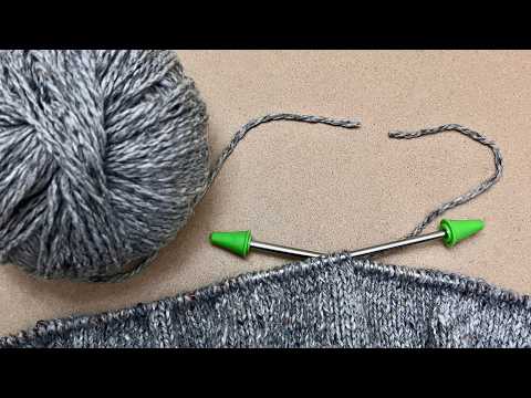 How to Join New Yarn in Knitting WITHOUT KNOTS   The Most INVISIBLE Method