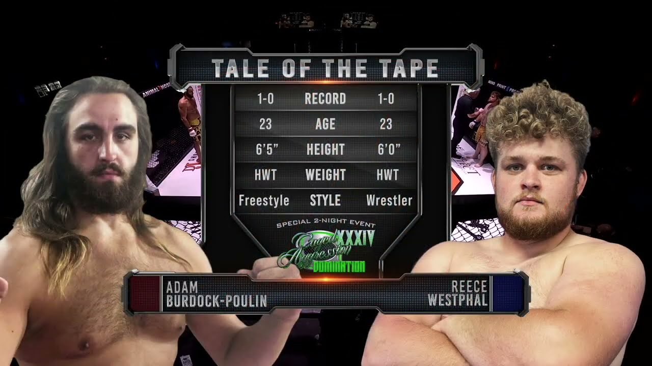 Adam Burdock Poulin vs Reece Westphal - YouTube