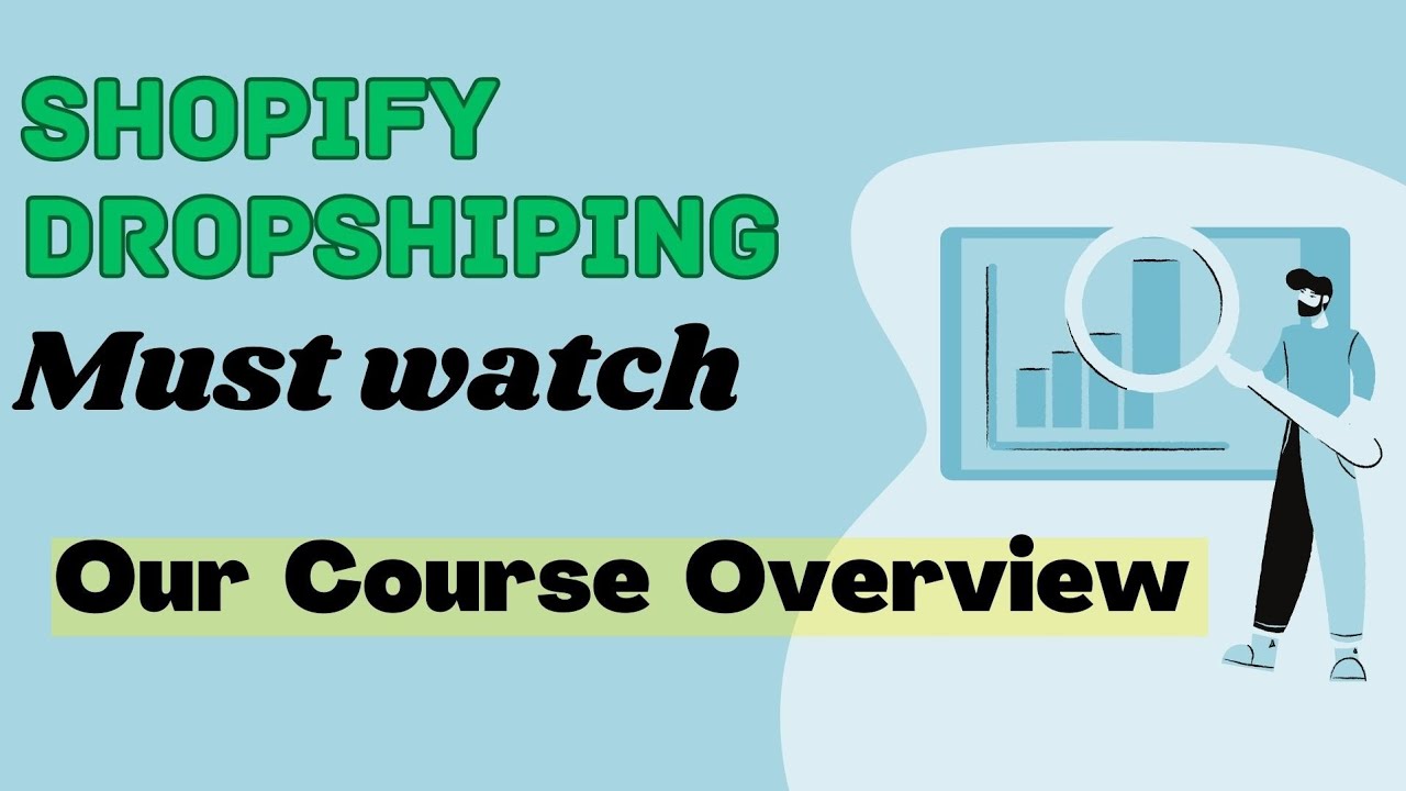 Shopify Dropshiping our course overview | Shopify Dropshiping full ...