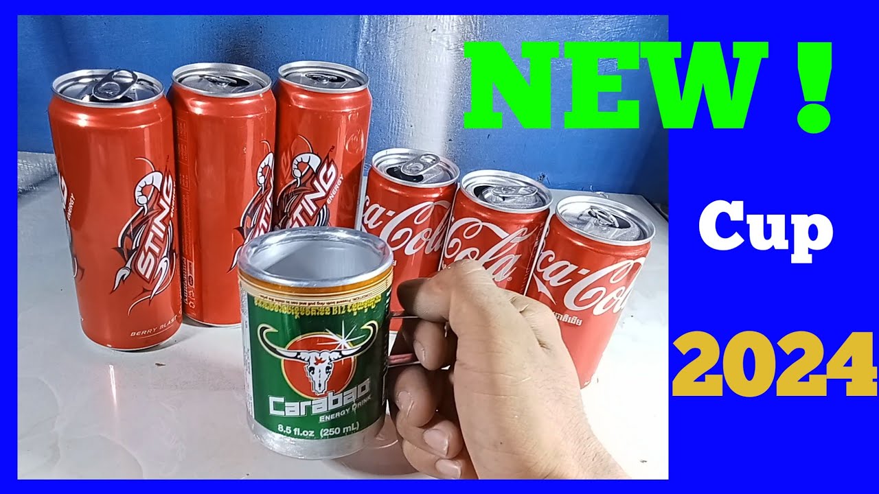 How to make a cup at home / make Amazing cup using soda cans - YouTube