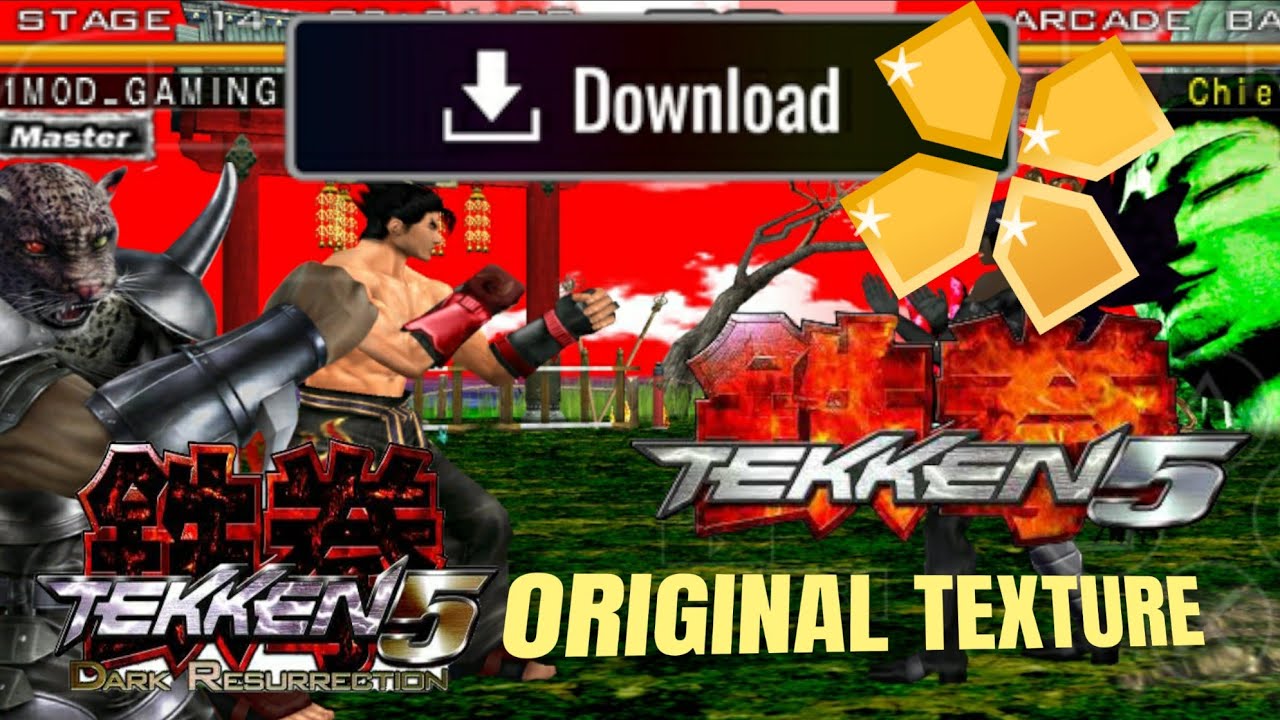 Tekken5 dark resurrection | PSP | PS2 | Tekken5 Stage Texture Pack ...