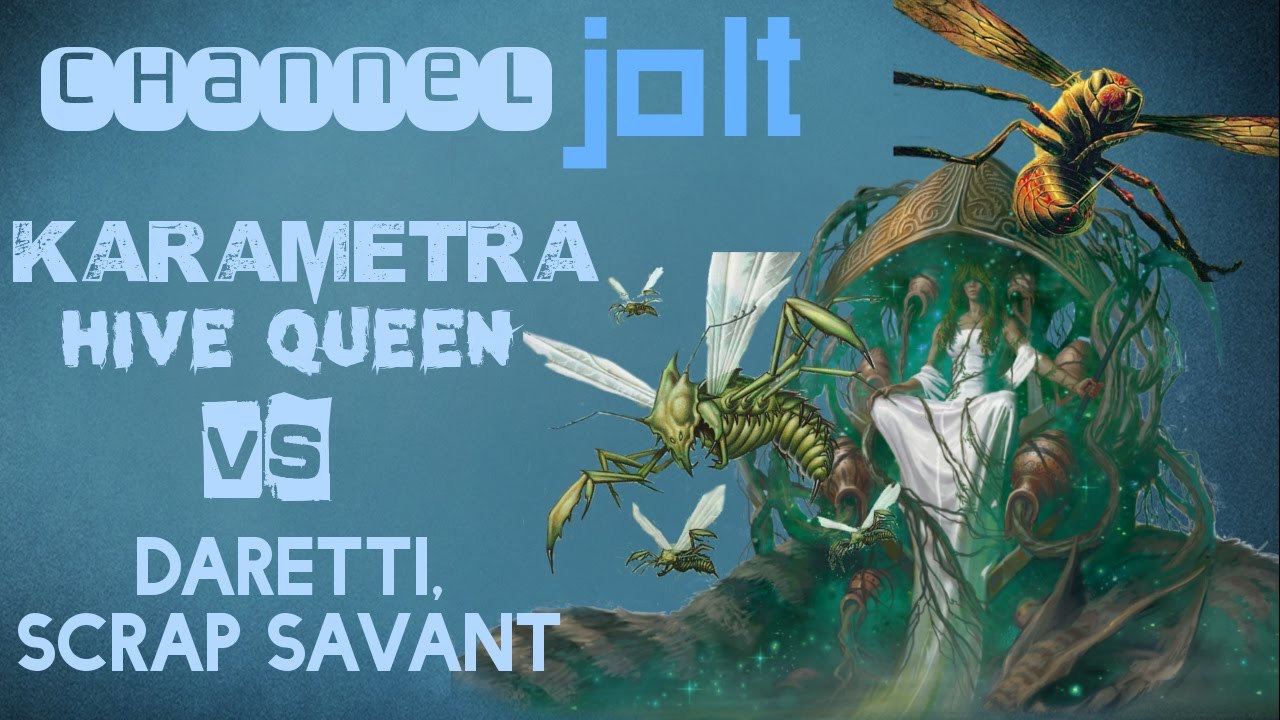 Jolt - Commander - Karametra, God of Harvests vs Daretti, Scrap Savant ...