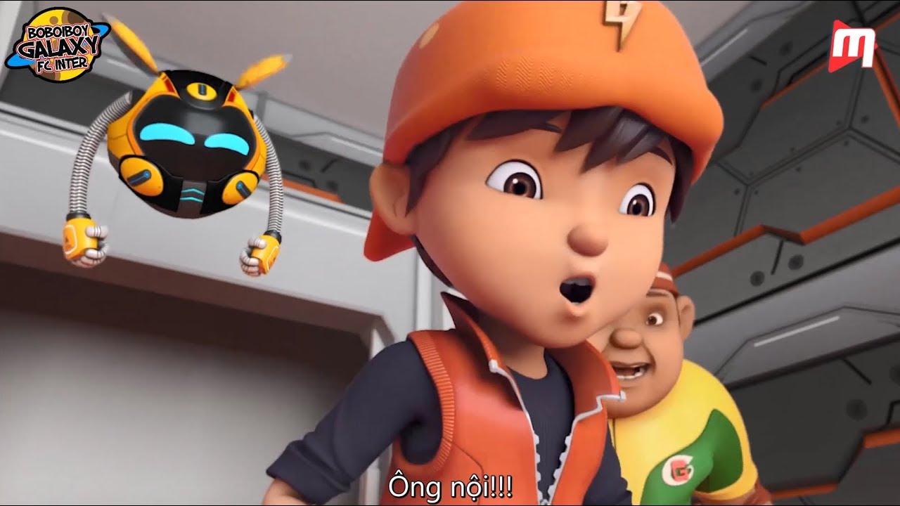Boboiboy Galaxy Episode 16 Moment - Boboiboy and Friends back to Earth ...