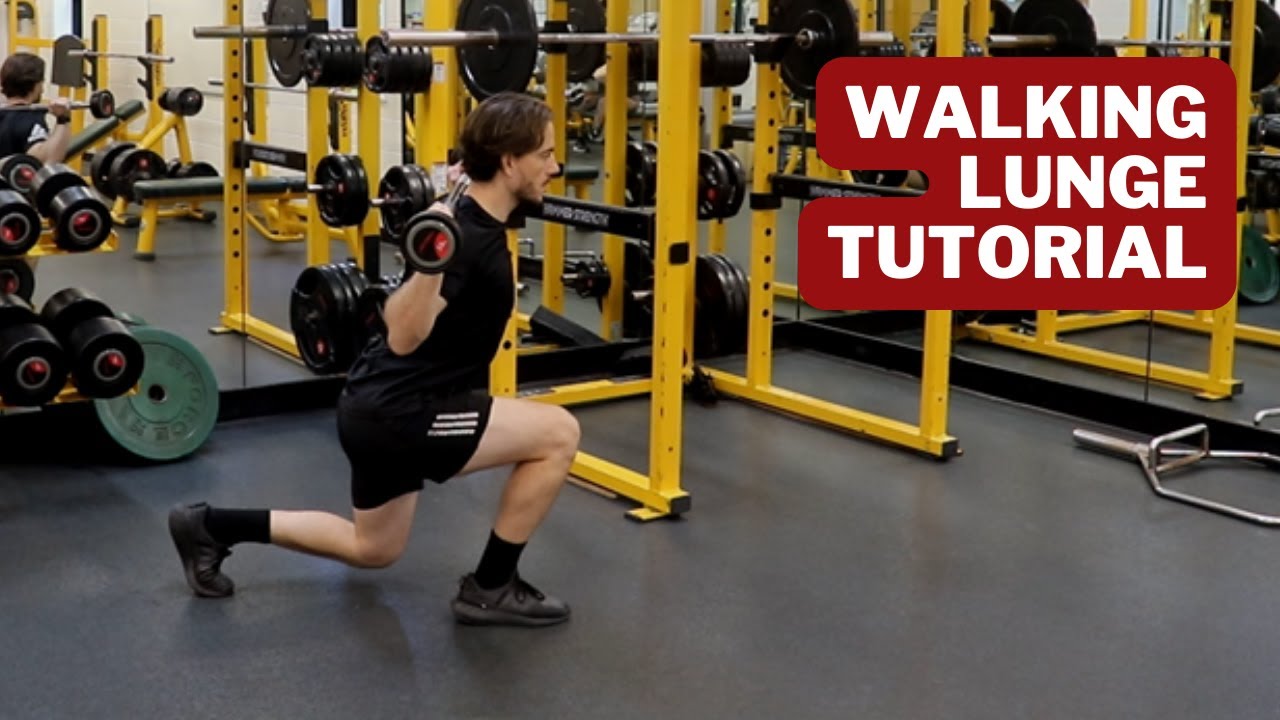 Walking Lunge Tutorial - MRF - YouTube