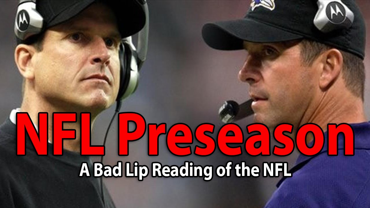 "NFL Preseason" - A Bad Lip Reading of the NFL - YouTube