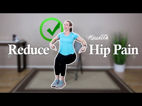Reduce Hip Pain Or Tight Hips | Seated Stretches For Seniors And Beginners | 12 Min