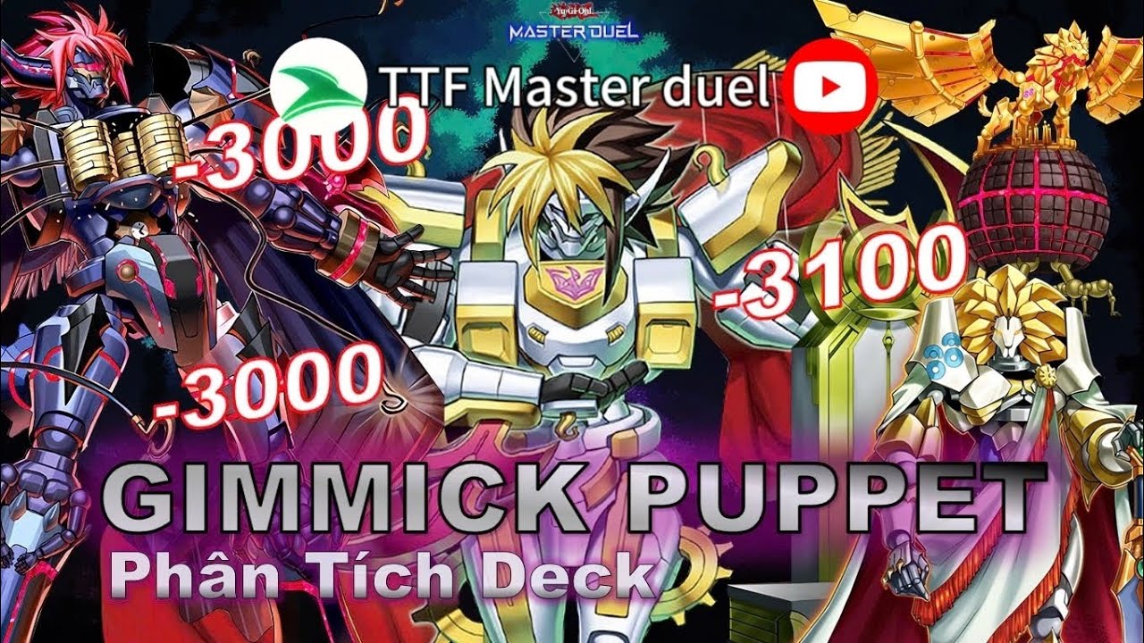 Đây là Deck MẠNH NHẤT Master duel | Phân tích Deck Gimmick Puppet ...