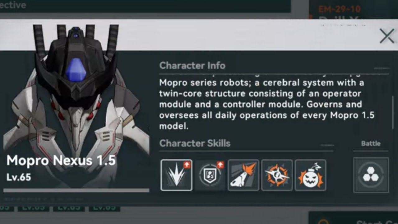 GFL2 Expansion Drills, Drill X - EM-29-10: Mopro Nexus 1.5 | Girls ...