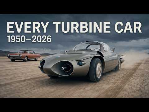 Every Purpose-Built Gas-Turbine Car Ever Made (1950–2026)