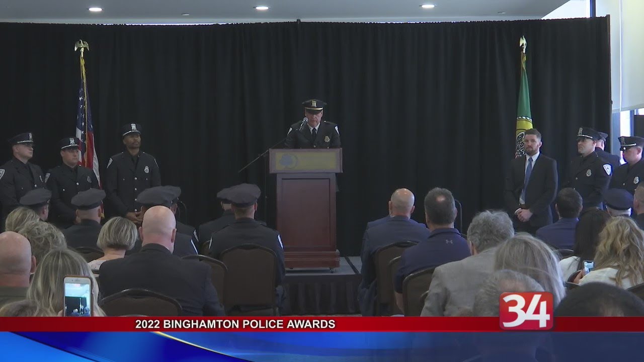 2022 Binghamton Police Department Awards - YouTube