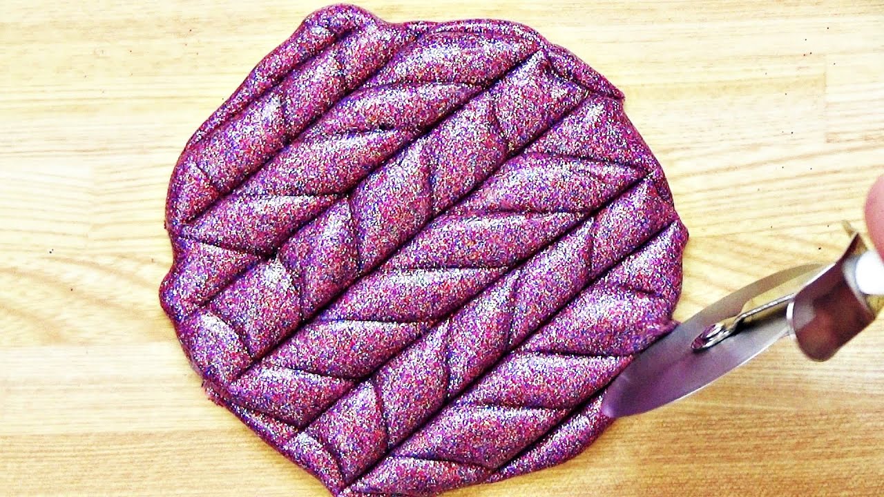 Slime Cutting with Knife! Satisfying Slime ASMR Video #1 - YouTube