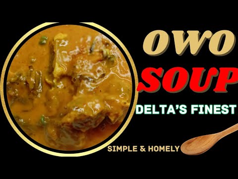 How to Cook Authentic Owo Soup Step by Step | Nigerian Recipe | Taste ...