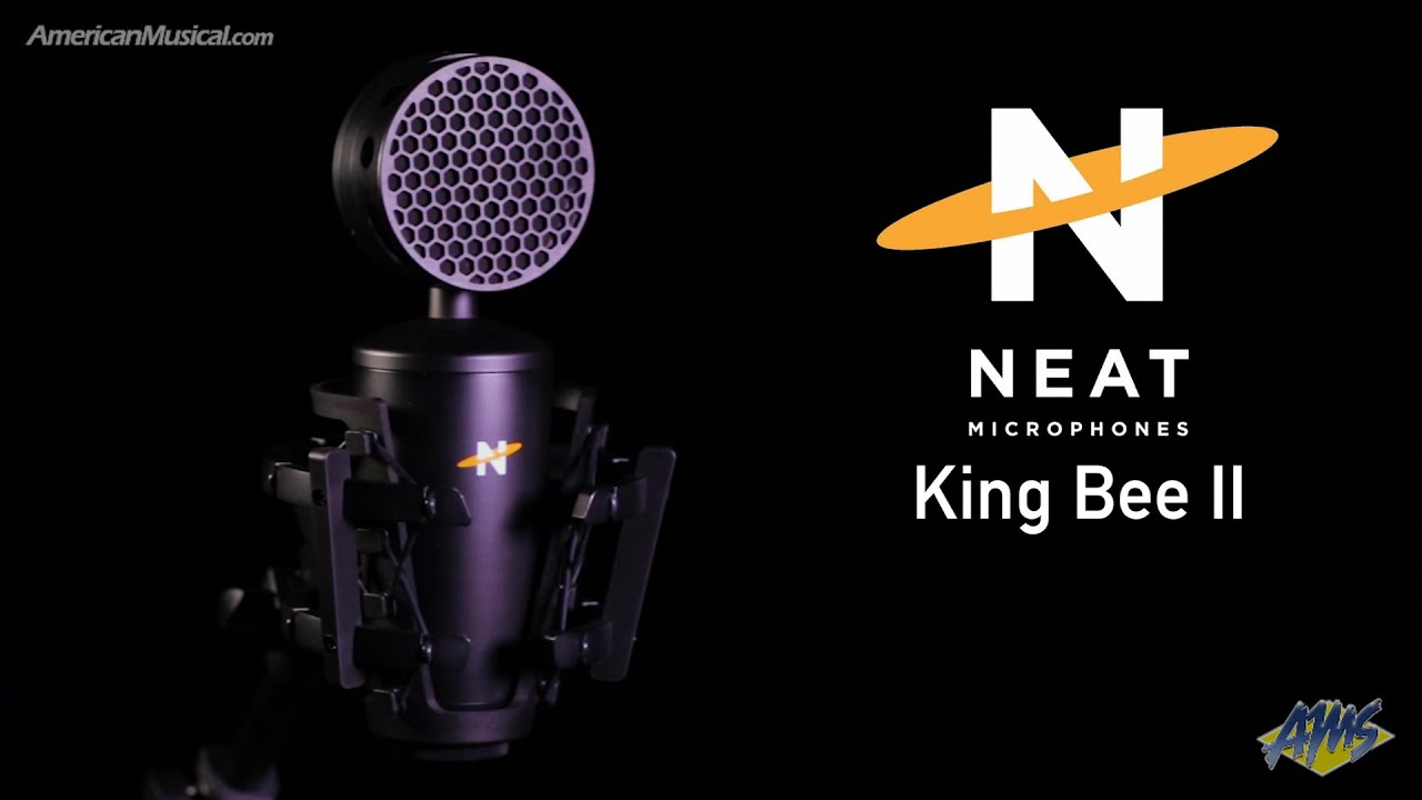 Neat Microphones King Bee II - AmericanMusical.com - YouTube