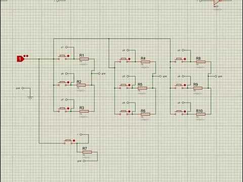 Implementing a Tic Tac Toe game using Digital Logic pt1 (Proteus Simulation) - YouTube