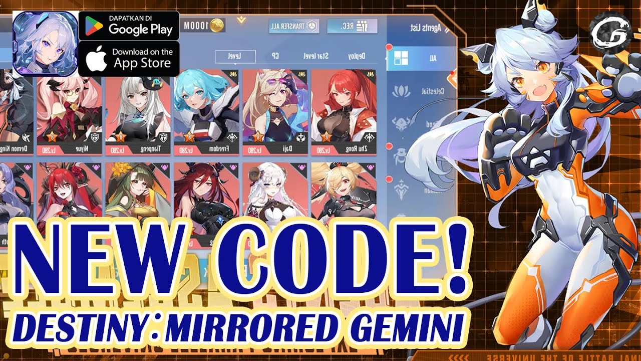 Destiny: Mirrored Gemini 5 GIftcodes & How to Redeem Codes - Mobile ...