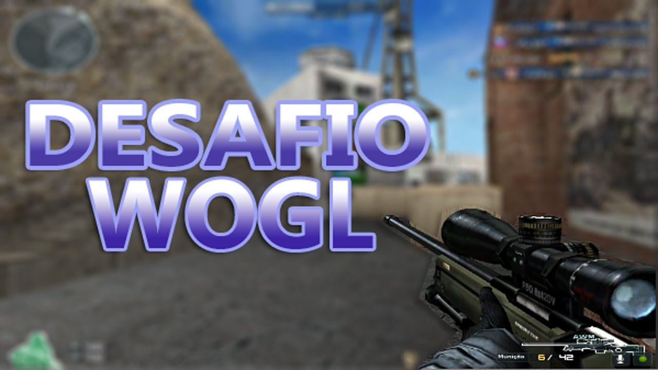 JOGANDO COM ARMAS WOGL NO CROSSFIRE - YouTube