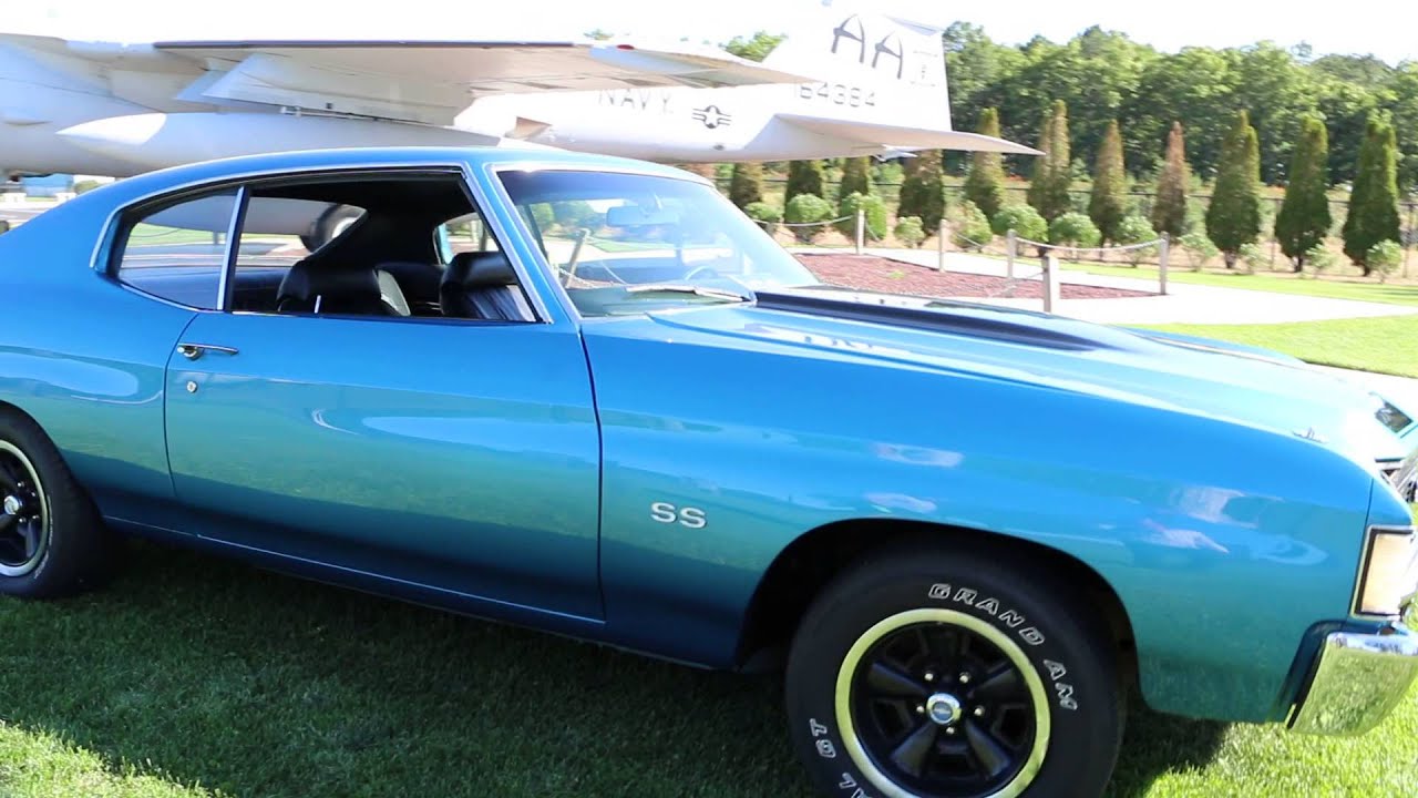 1972 Chevelle SS For Sale~350~Auto~Mulsanne Blue~California Car!! - YouTube