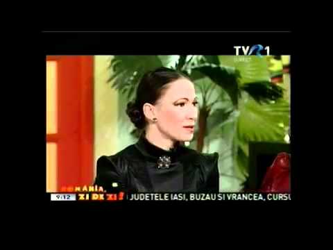 ADINA SIMA -  (Rebecca - Mrs. Denvers) 10.02.2012 - Tvr1 - Romania zi de zi