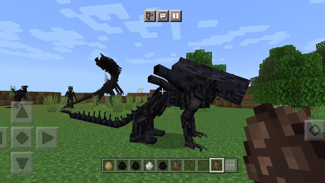 Alien Expansion MOD in Minecraft BE - YouTube