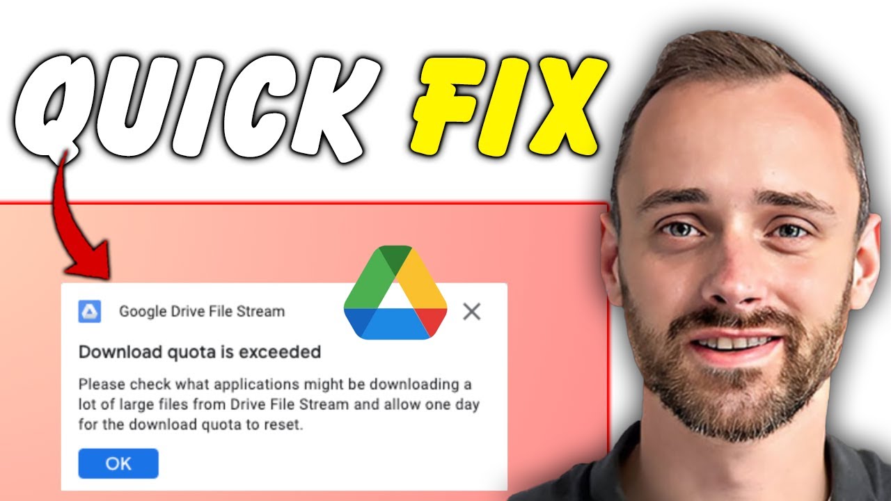 How To Solve Google Drive Quota Exceeded | Quick Guide - YouTube