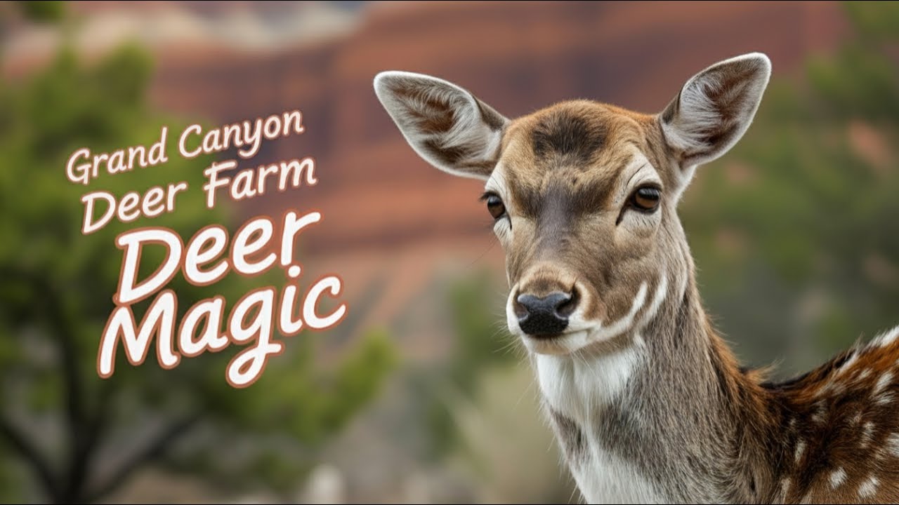 Grand Canyon Deer Farm Full Tour - Williams, Arizona - YouTube