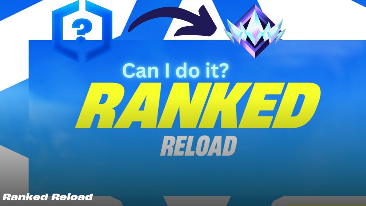 Ranking up in fortnite reload! - YouTube