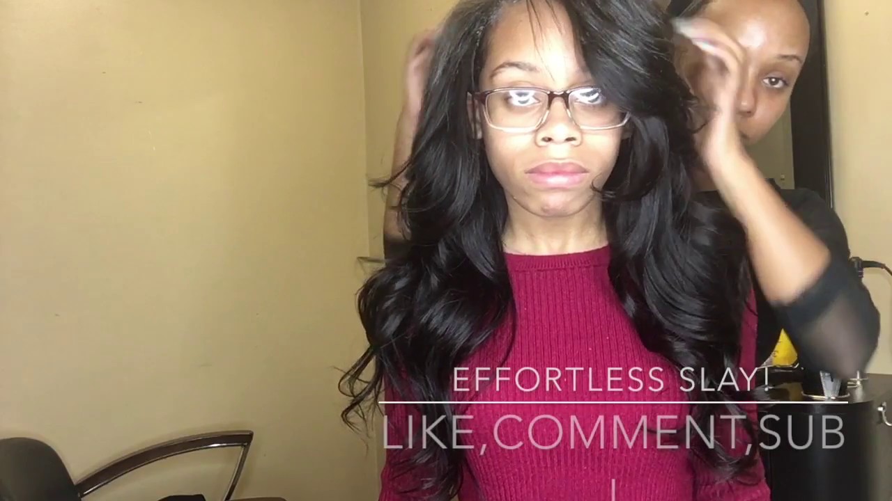 How to SLAY a Quick Weave |Tutorial - YouTube