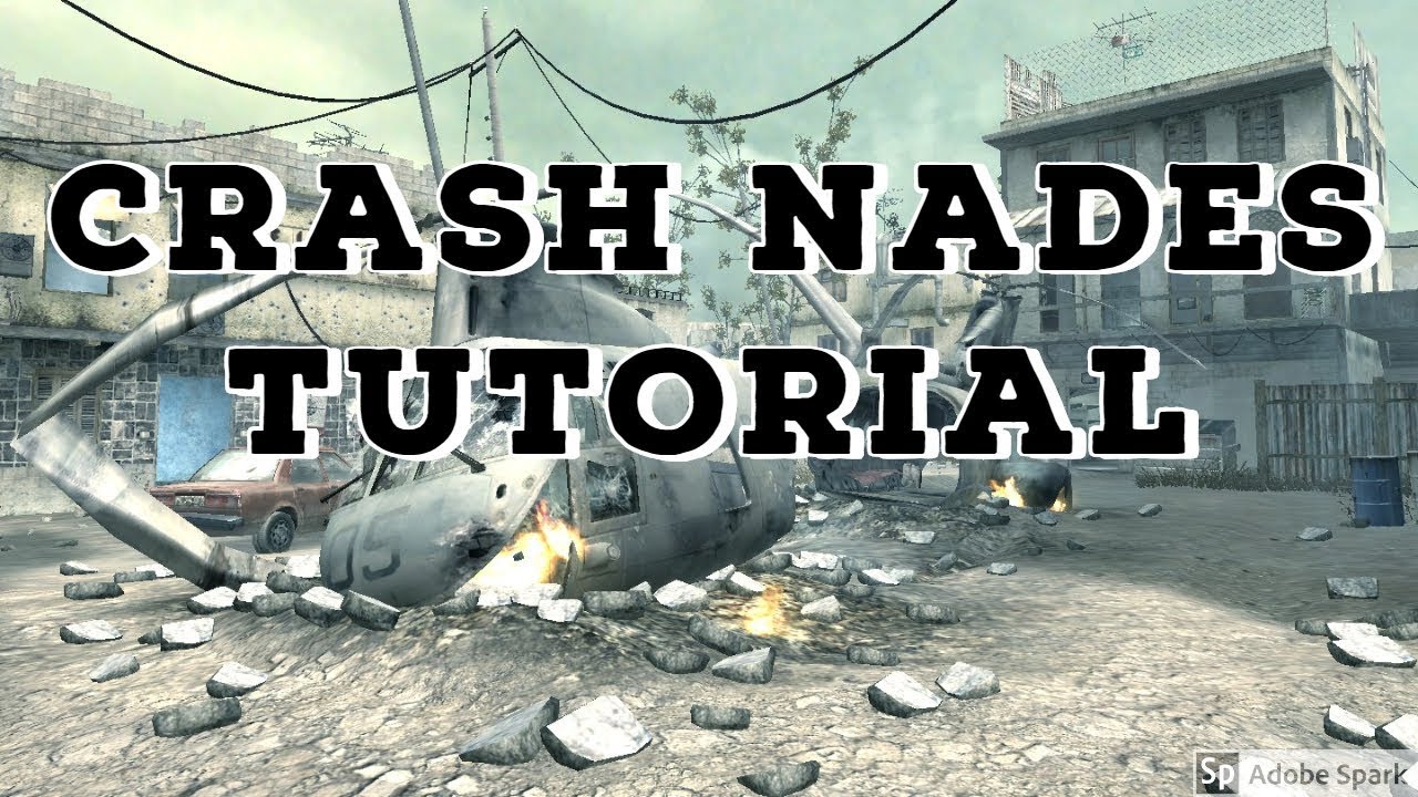 How To Throw A Nades In Crash Map Of Cod4.... - YouTube