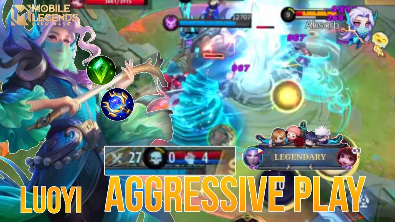 LUO YI 1 HIT BUILD! MUST TRY THIS NEW BUILD! - YouTube