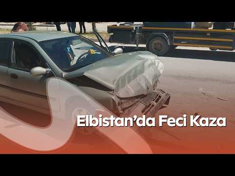 Elbistan’da Feci Kaza! Otobüse Çarpan Sürücü Hastanede Hayatını Kaybetti