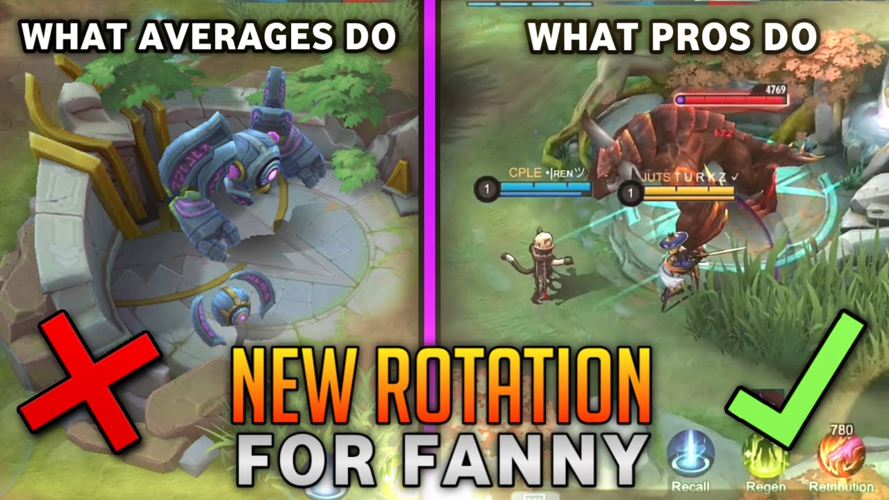 NEW ROTATION FOR FANNY 2021 TUTORIAL | JUNGLE ROTATION | MLBB - YouTube