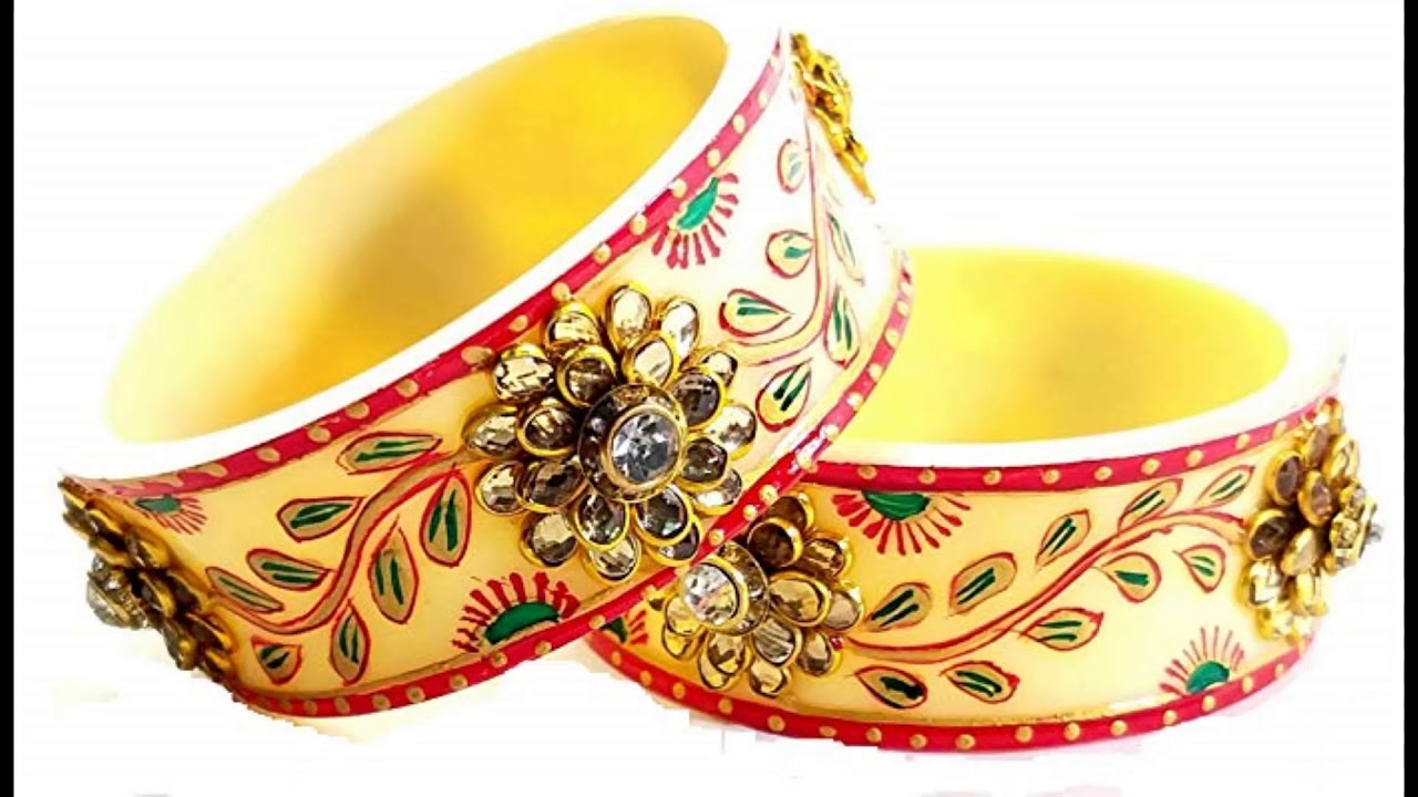 letest rajputi bangles designe /rajputi chuda - YouTube