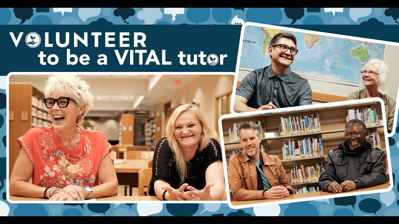 Sign up to be a VITAL tutor or learner! - YouTube