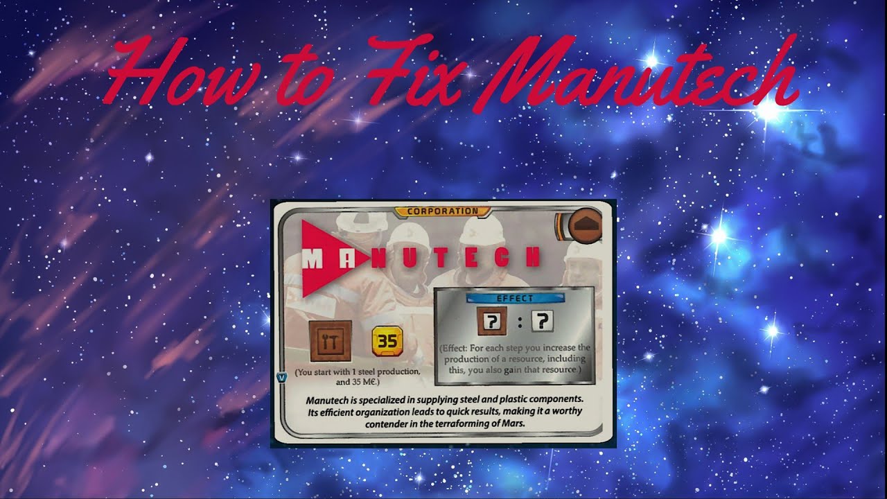 How to fix Manutech - YouTube