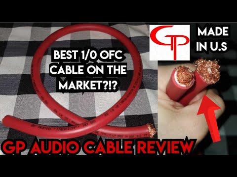 GP AUDIO / BEST OFC CAR AUDIO CABLE EVER?!? UNPACKAGING & REVIEW - HIGH ...