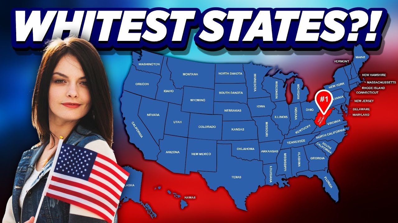 Top 10 Whitest States in America (2025) – You Won’t Believe #1! - YouTube