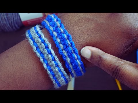 How to Crochet a Reversible & Adjustable Friendship Bracelet (by Atreyu ...
