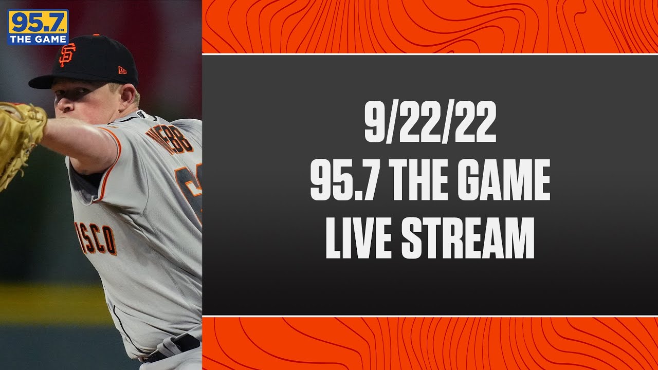 9/22/22 - 95.7 The Game Live Stream - YouTube
