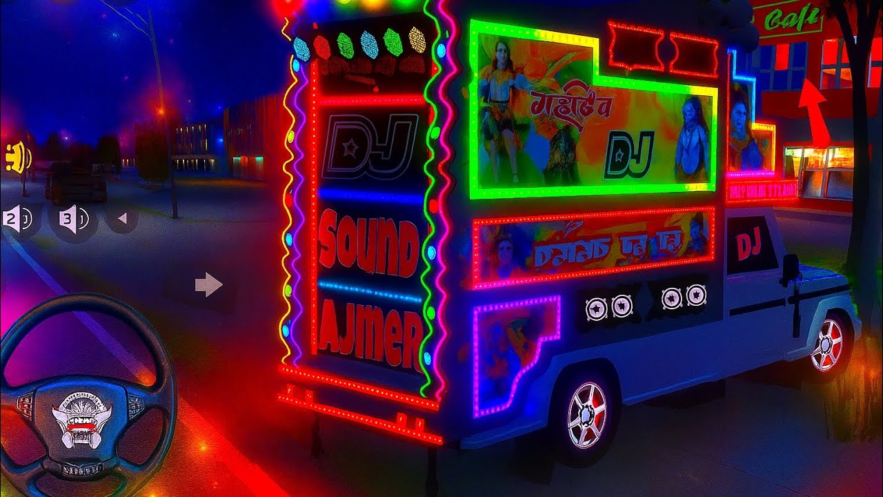 DJ Pickup Game Remix Edition 😎 | Bussid DJ Pickup Lights Mod | Android ...