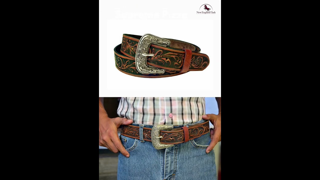 Western cowboy Rodeo Belts - YouTube