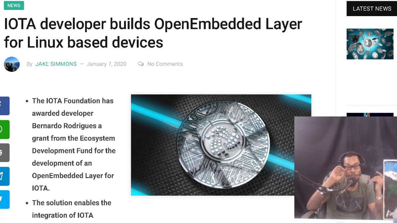 IOTA developer builds OpenEmbedded Layer. Triad Partners with Stratis. EU to Regulate Crypto in ...